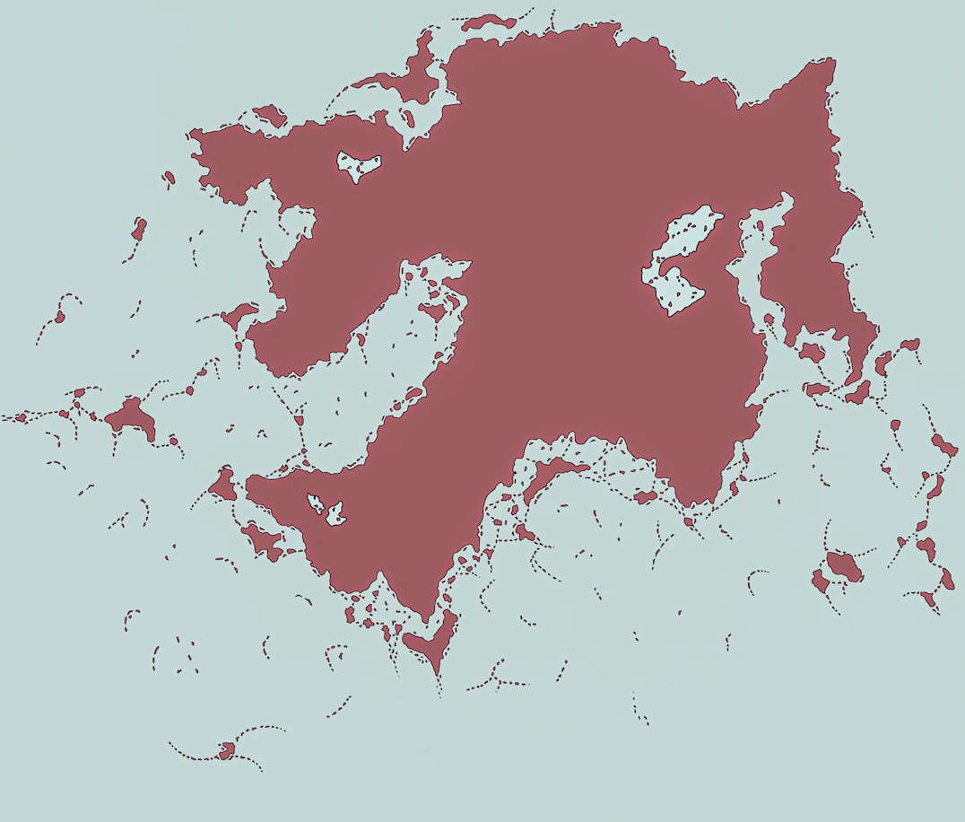 My fan map of Ursa (no cities yet) | Fandom