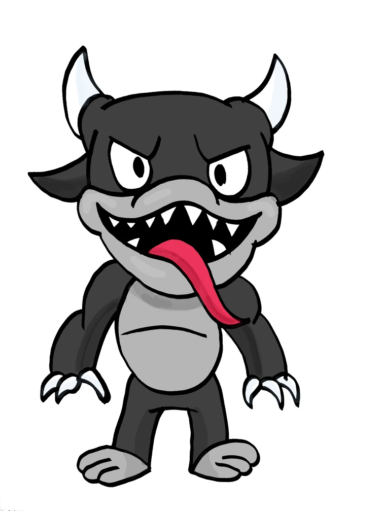 My drawing of the Black Rainbow Friend | Fandom