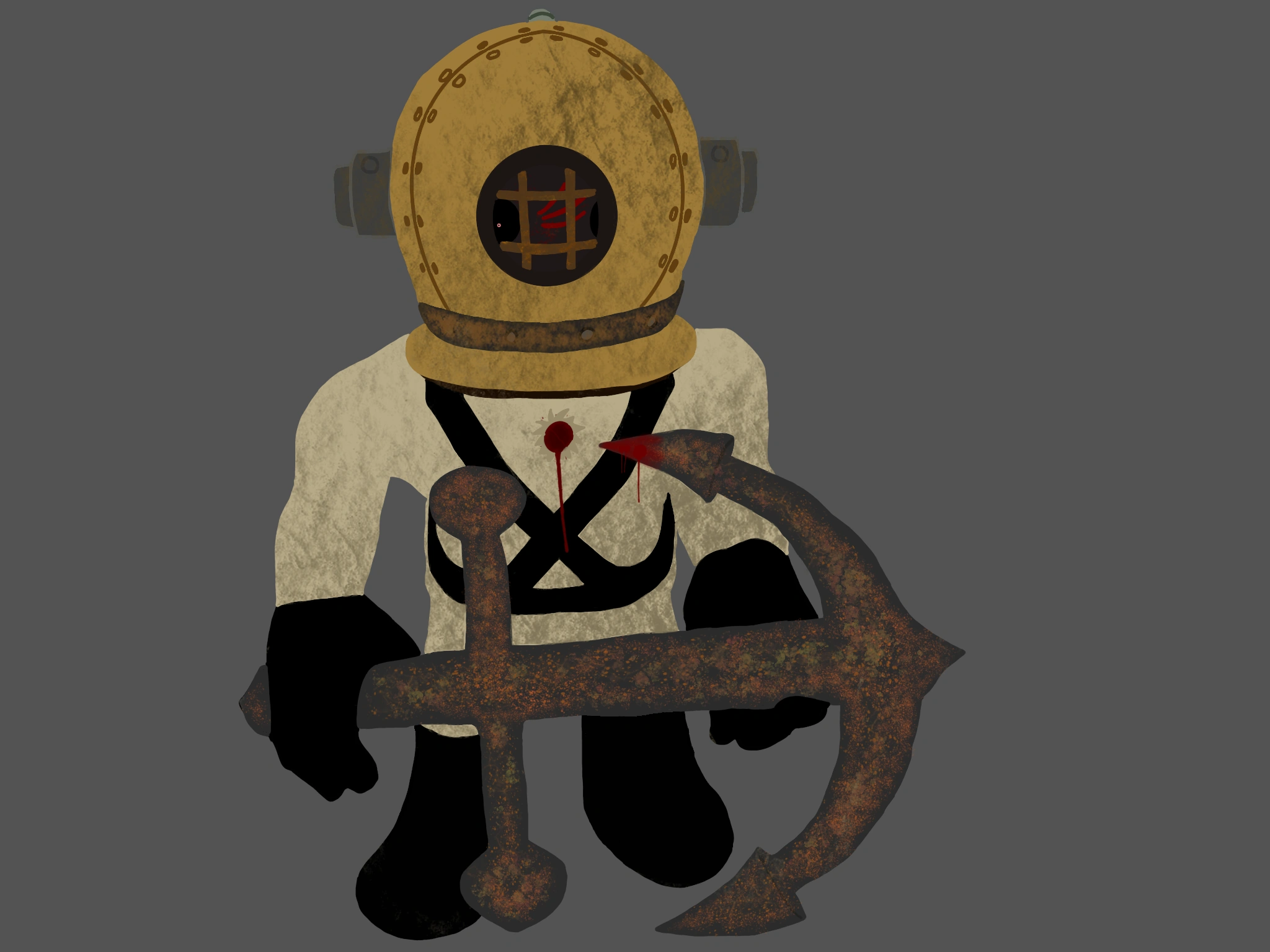 Slightly Scarier Skin Drawings (Part 1) *slight blood warning* | Fandom