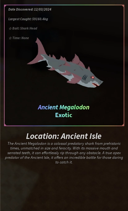 Ancient meg in Bestiary | Fandom