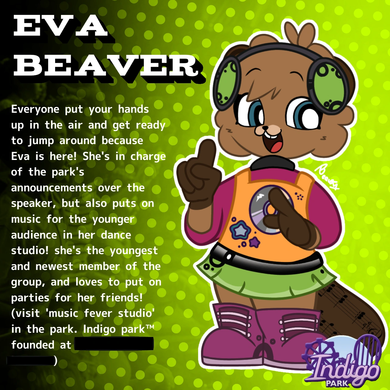 My Indigo Park Oc!! | Fandom