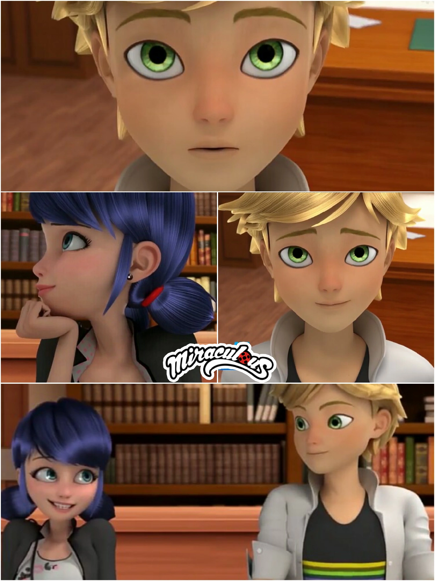 New Adrienette moment | Fandom