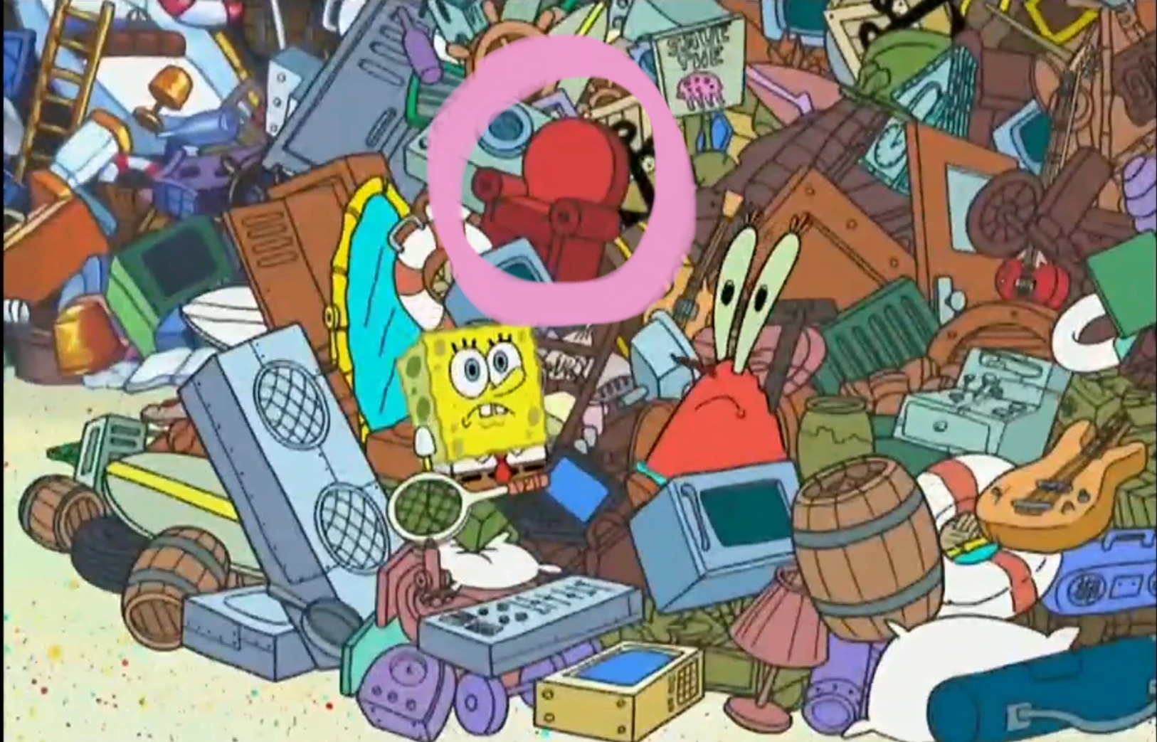 Thinking chair Easter egg in SpongeBob? | Fandom