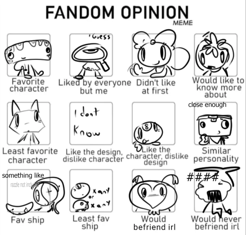 i saw this fandom opinio nthing and | Fandom