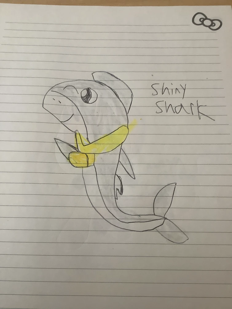 Shiny shark (smiling critters oc) | Fandom
