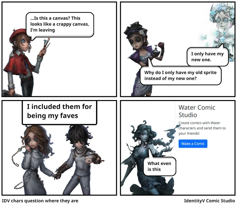 Identity V comic studio | Fandom