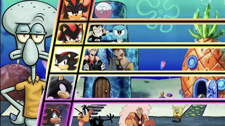 Squidward tier list | Fandom
