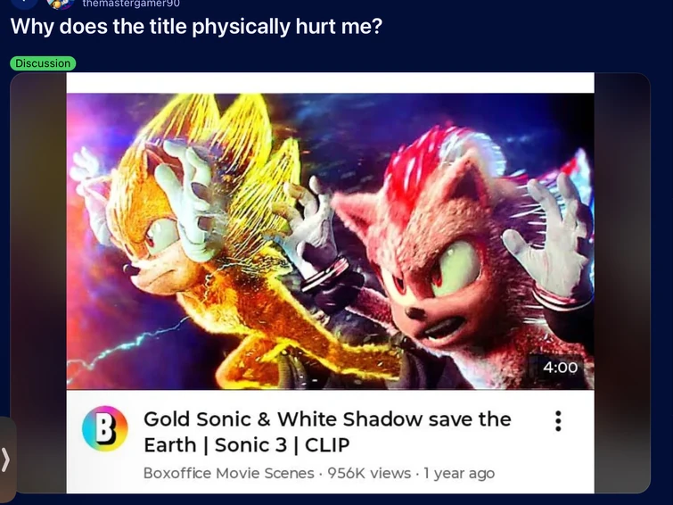 Gold sonic and white shadow? | Fandom