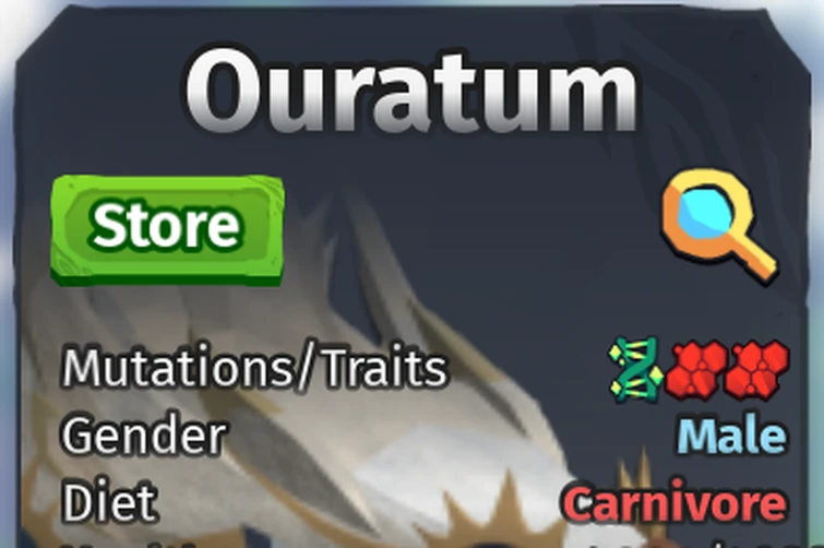 trying this again- actioning overgrown ouratum with 2 red traits (bite ...