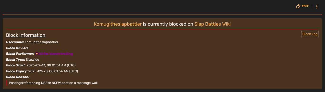 Blocked User Notice | Fandom