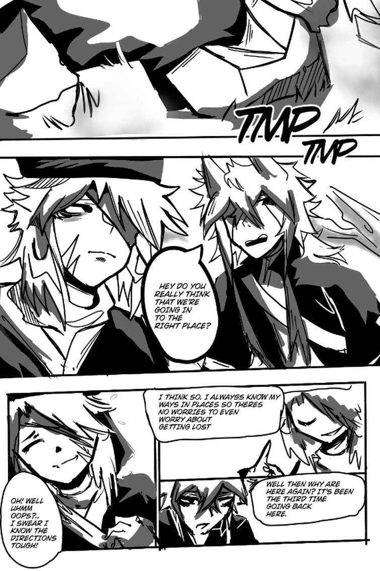 wrong direction pt.1 [comic!!] || SONARIA HIGH AU! [short yet rushed ...