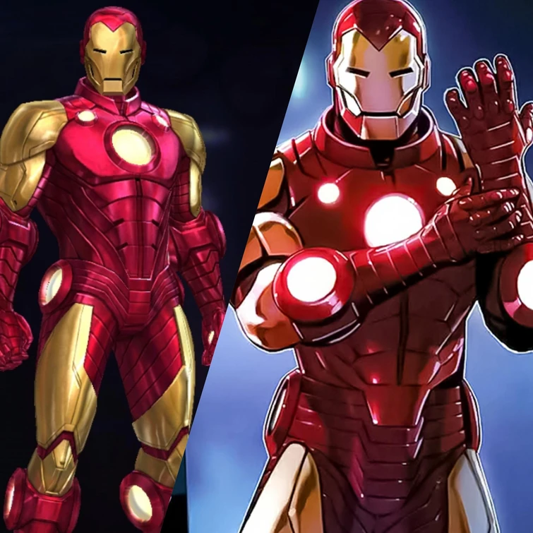 Can't believe they added one of my favorite Iron Man suits on Marvel ...