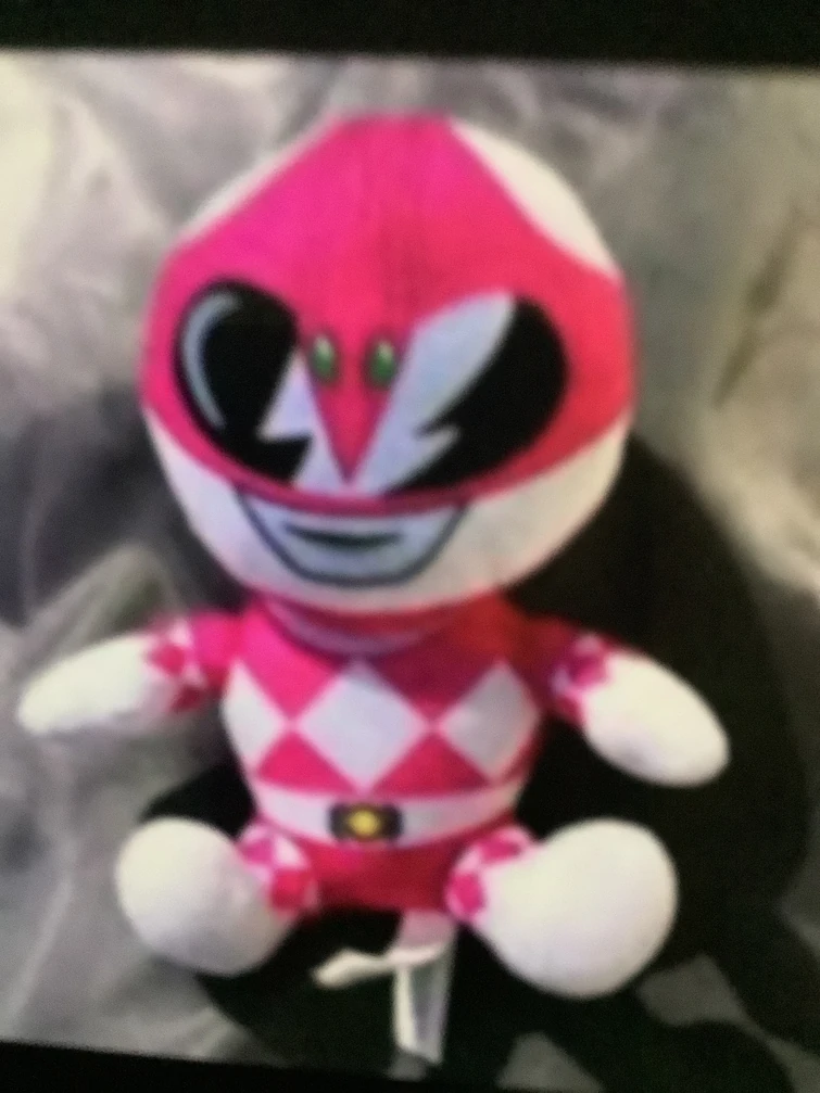 Pink ranger plush sitting | Fandom