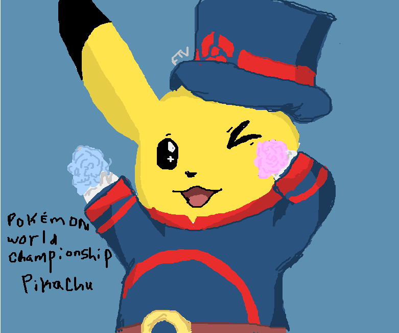 Pokemon World Championship Pikachu drawing :> | Fandom