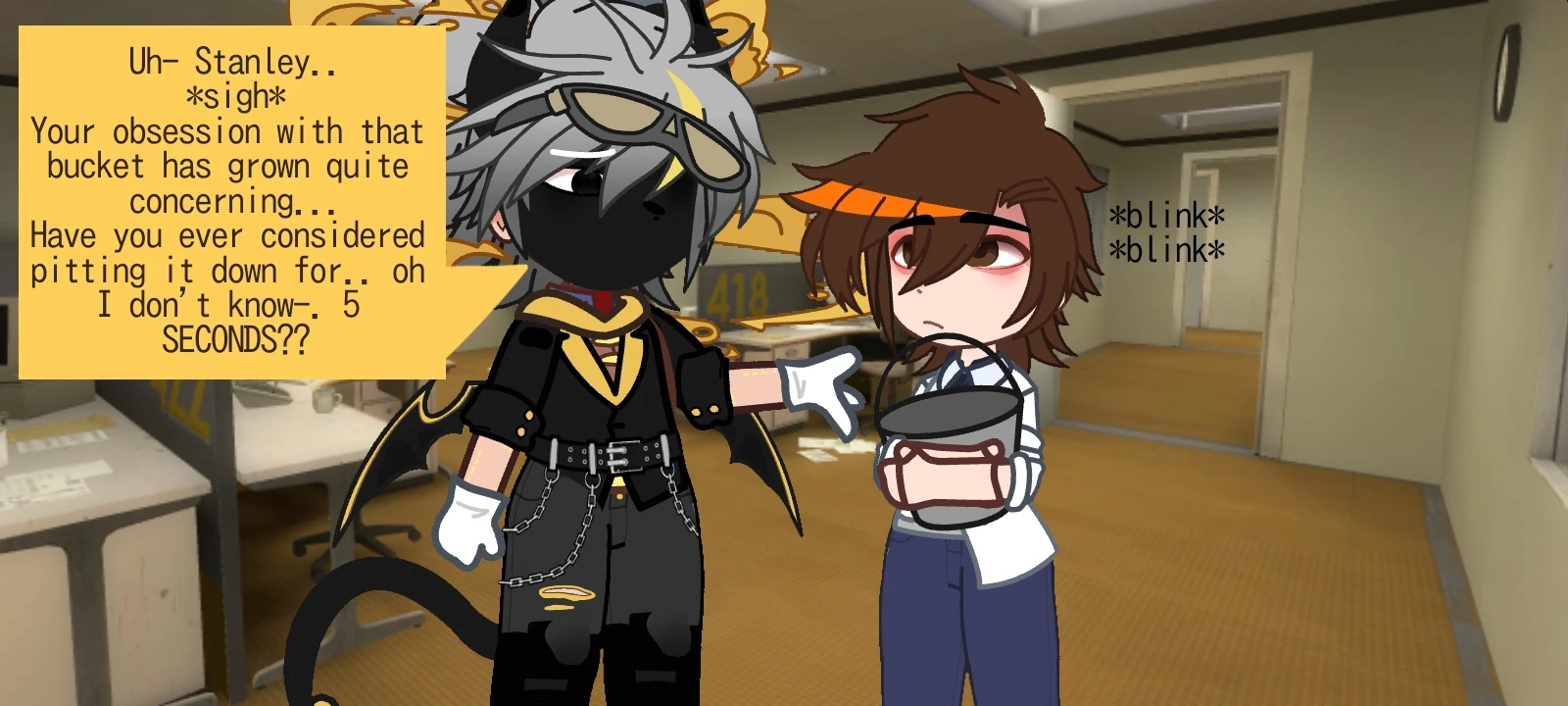 Lol I made Stanley and Narrator | Fandom