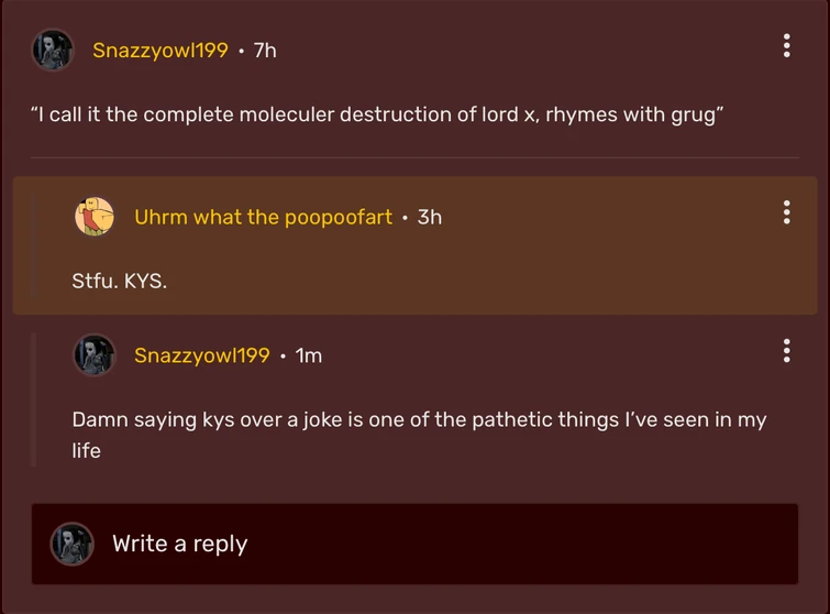 Mods ban this guy | Fandom