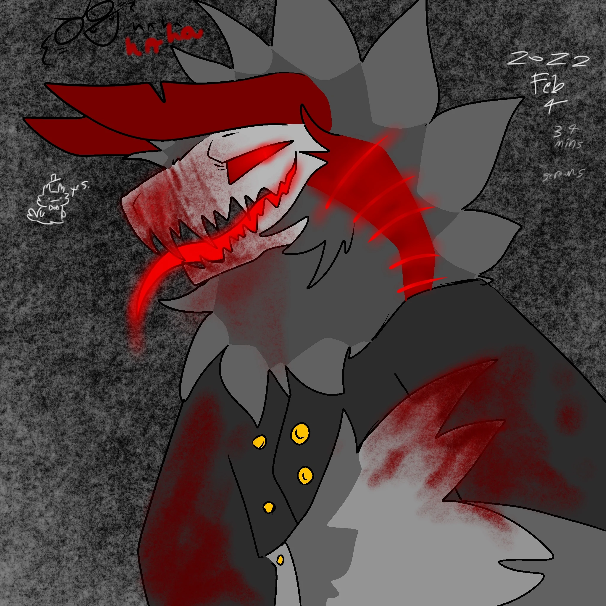 😳👉👈. (Gore warning) | Fandom