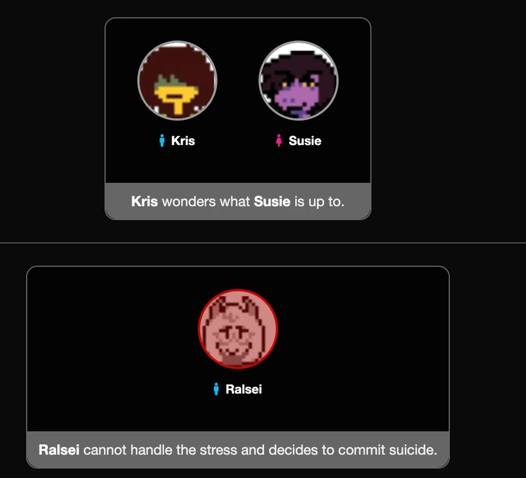 Deltarune Hunger Games! Sim 1 | Fandom