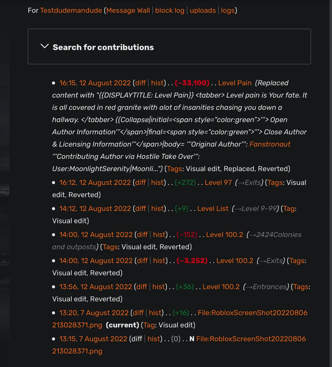 Cringe vandal detected | Fandom