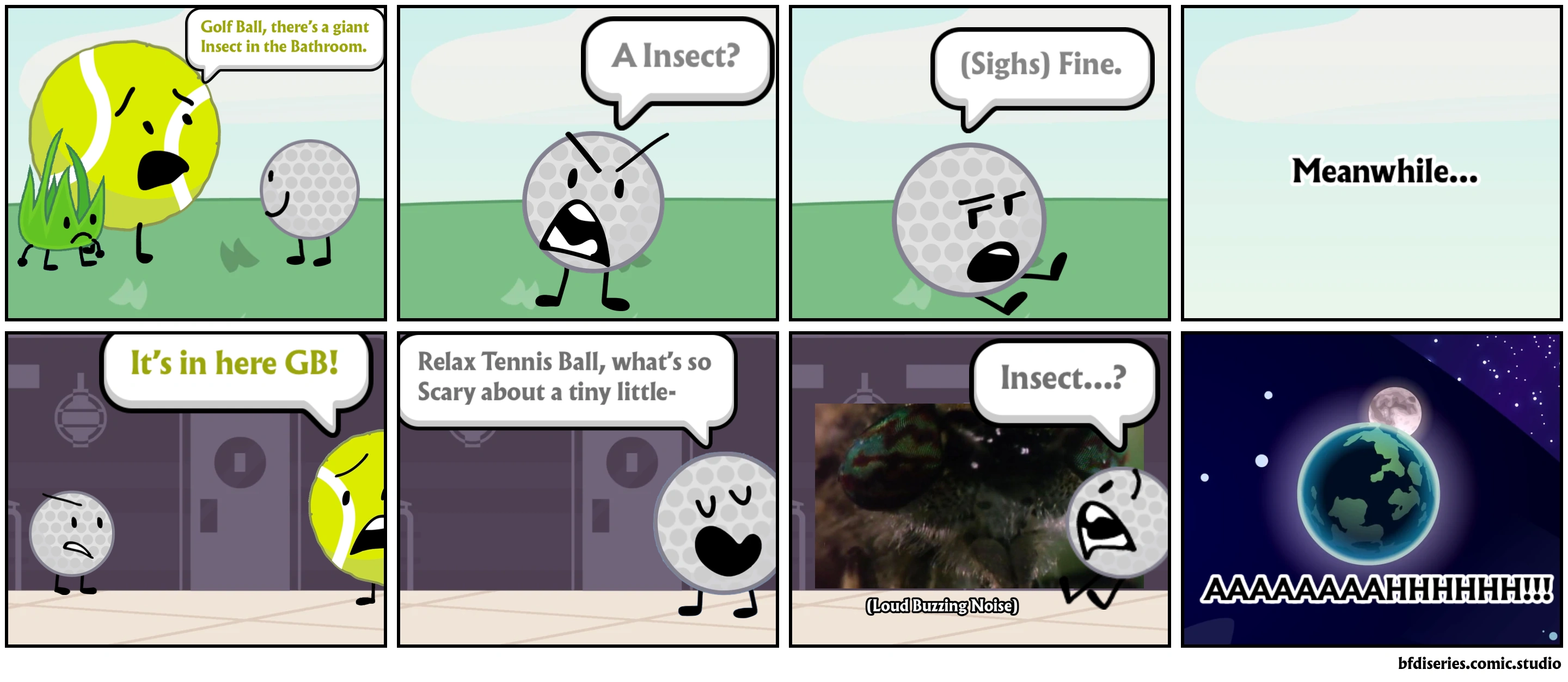 BFDI Comics: The Giant Insect Problem | Fandom