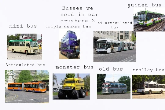 We need more buses | Fandom