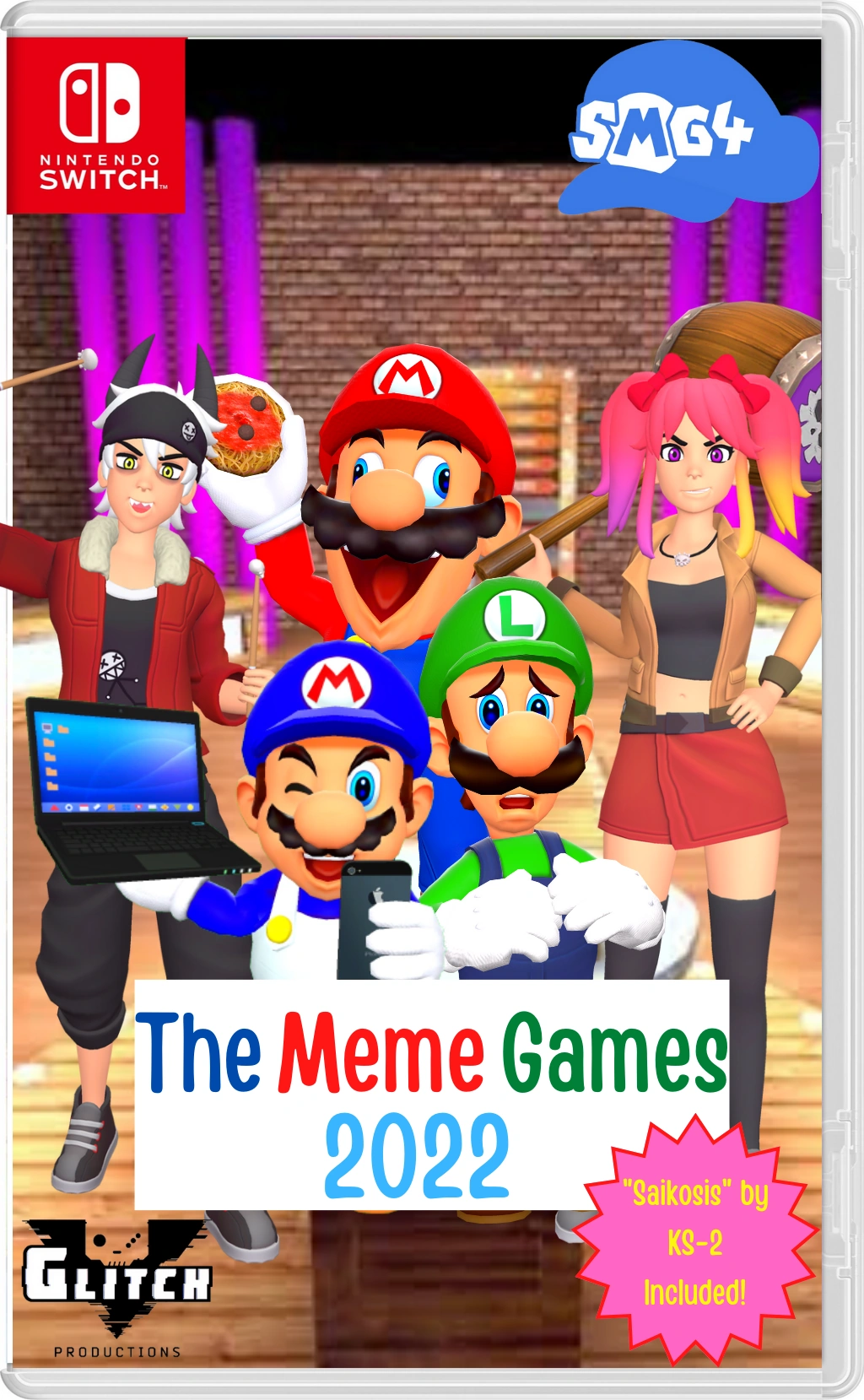 SMG4: The Meme Games 2022 Box Art and Description | Fandom