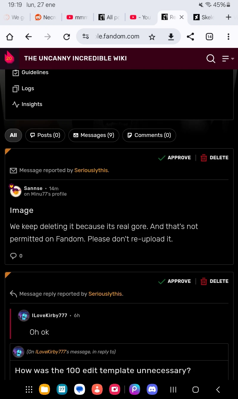 seems like someone is false reporting | Fandom