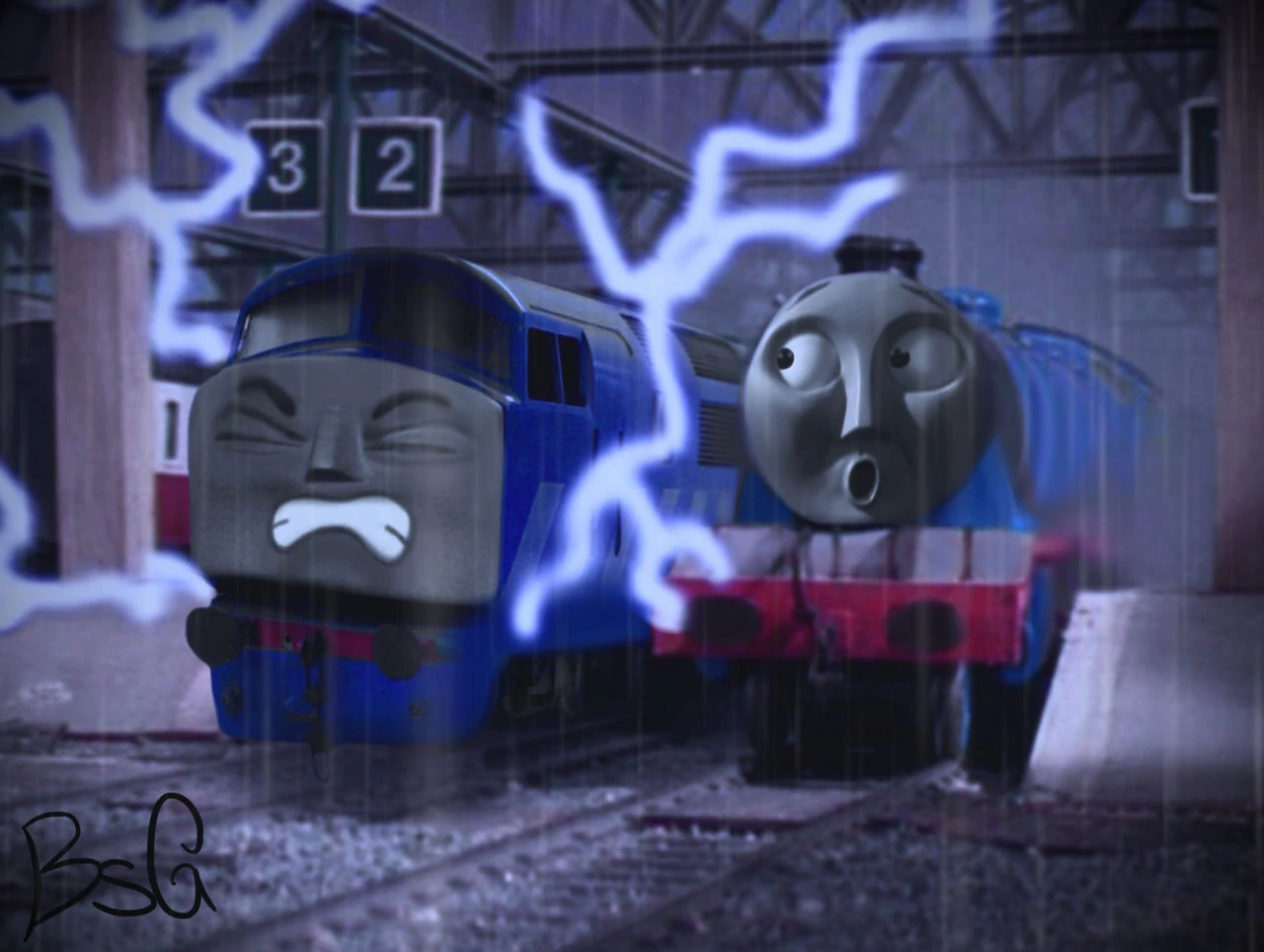 Can lightning bounce of from buffers like in James and super E.D.? | Fandom