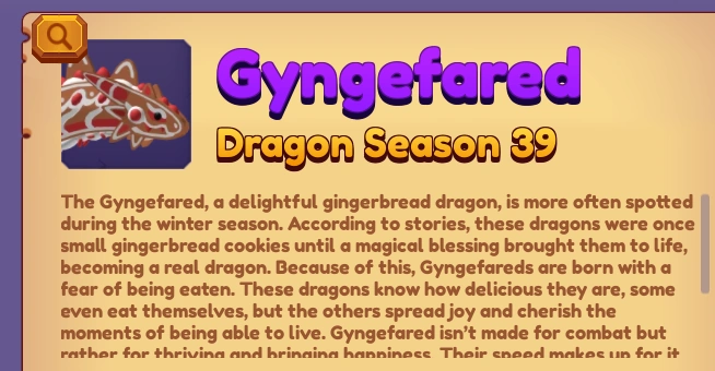 Gyngefared's dragonpedia entry..... | Fandom