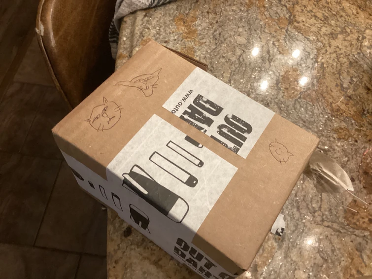 OFD put cat drawings on the box | Fandom