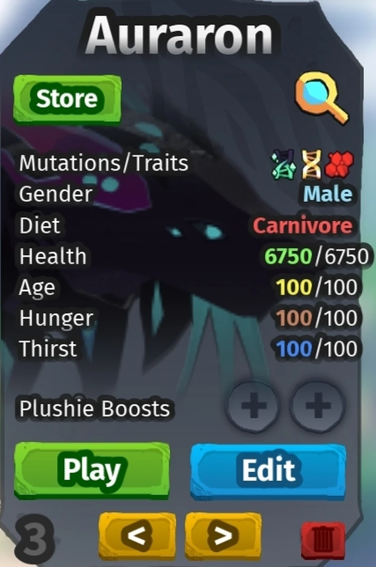 Once again, Trading Glimmer Glowtail Auraron with Weight Trait (Please ...