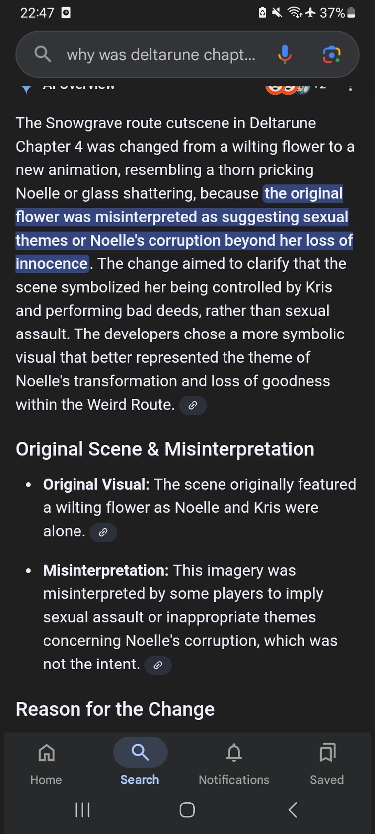 Reason why the snowgrave route scene in chapter 4 changed (pg 13 post probably 2% R) | Fandom