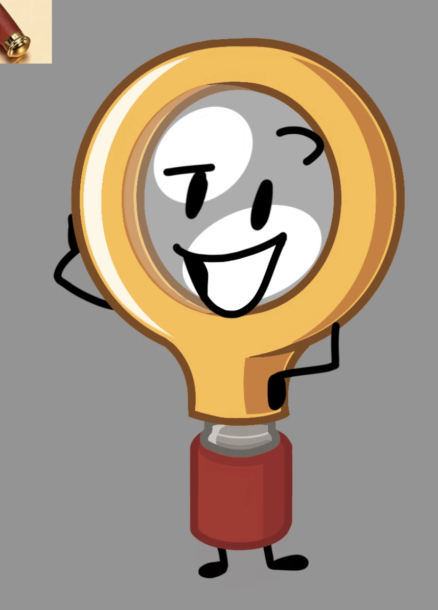 magnifying glass (made for fun) | Fandom