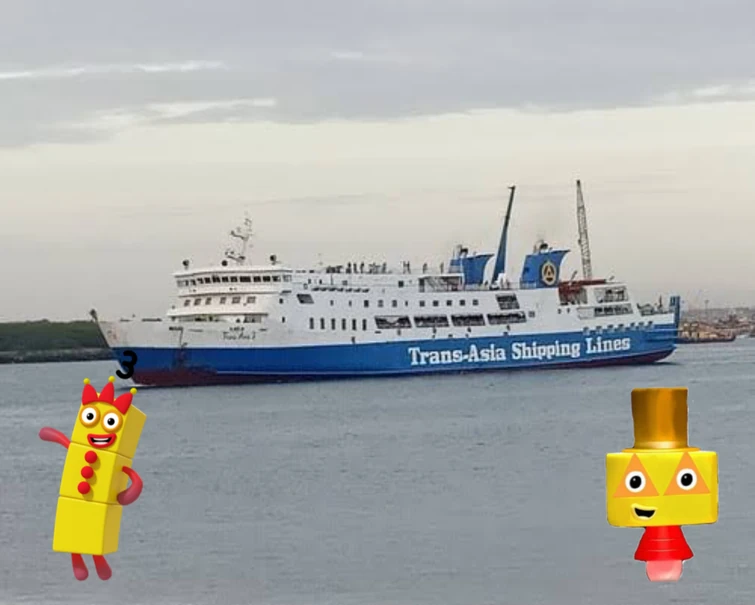 Trans Asia 3 With Numberblock Three And The Three Times Table | Fandom