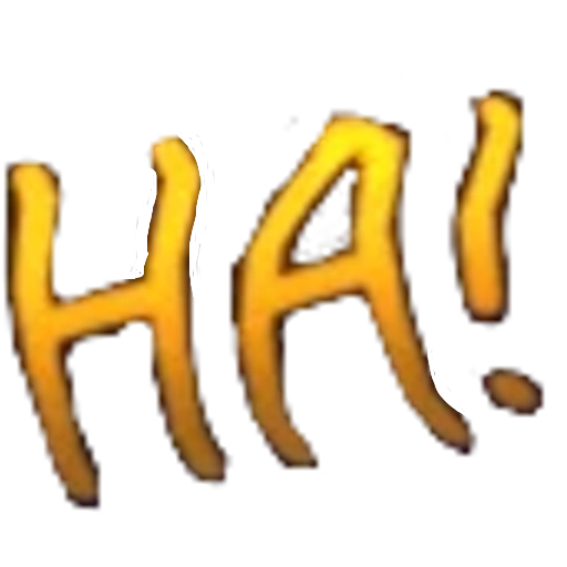 cropped CB-1 and A-1 ''HA!'' text | Fandom