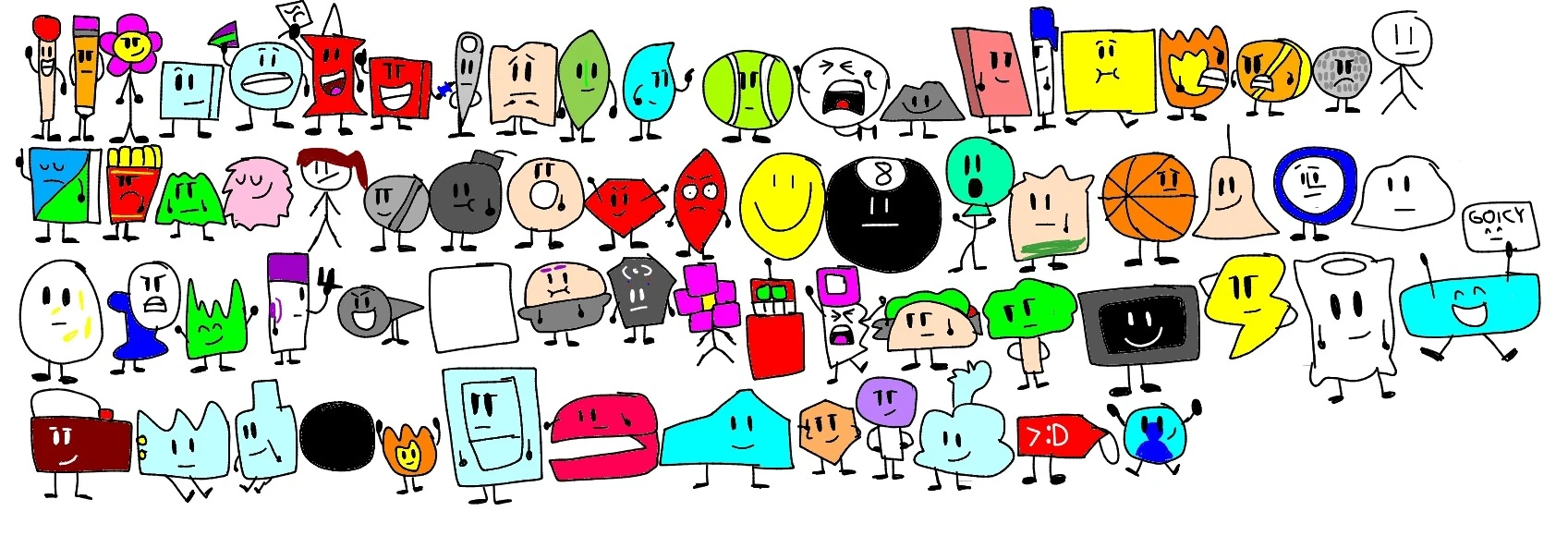 Bfdi fan art is finaly here! | Fandom