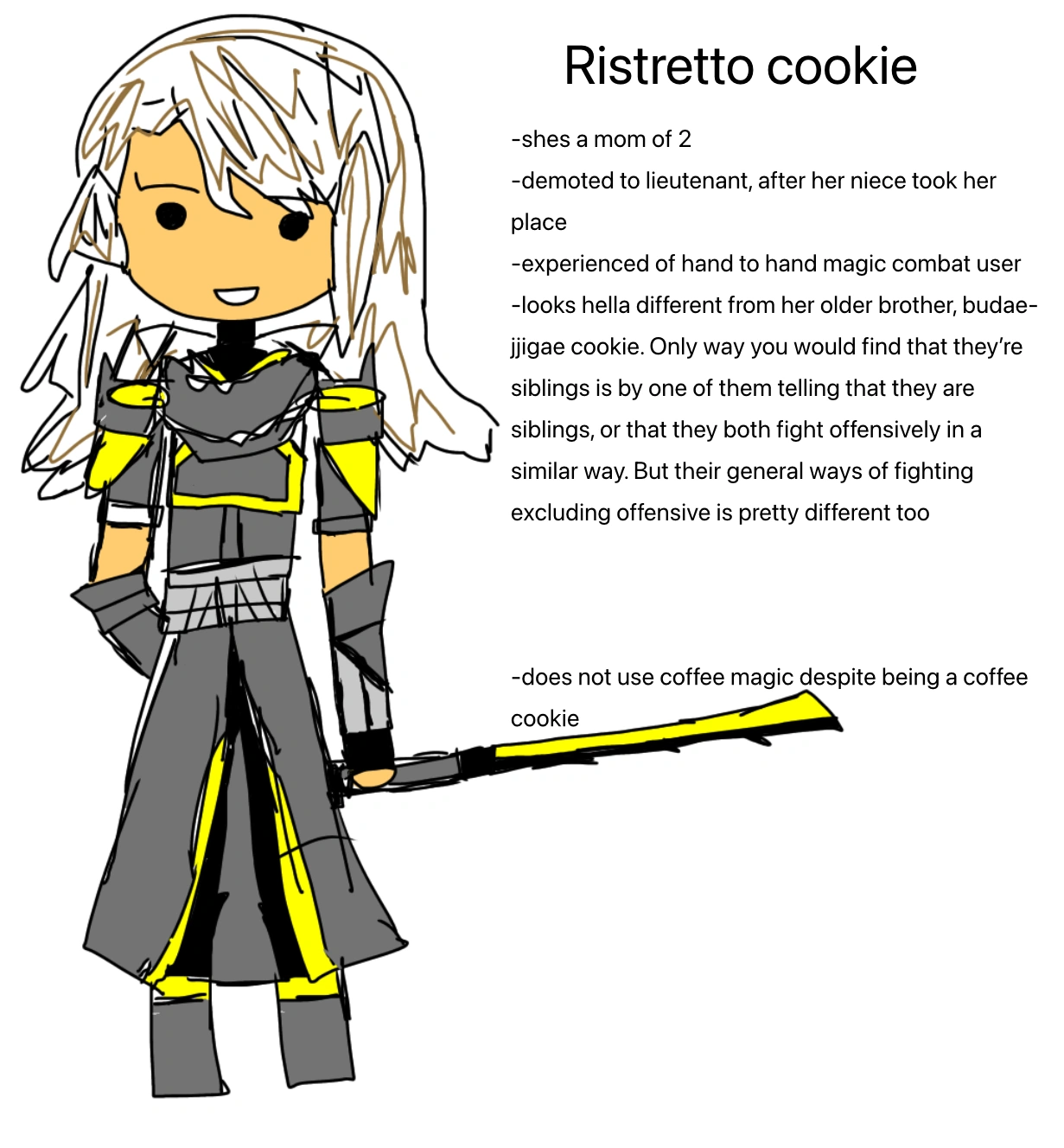 Ristretto cookie tmi | Fandom