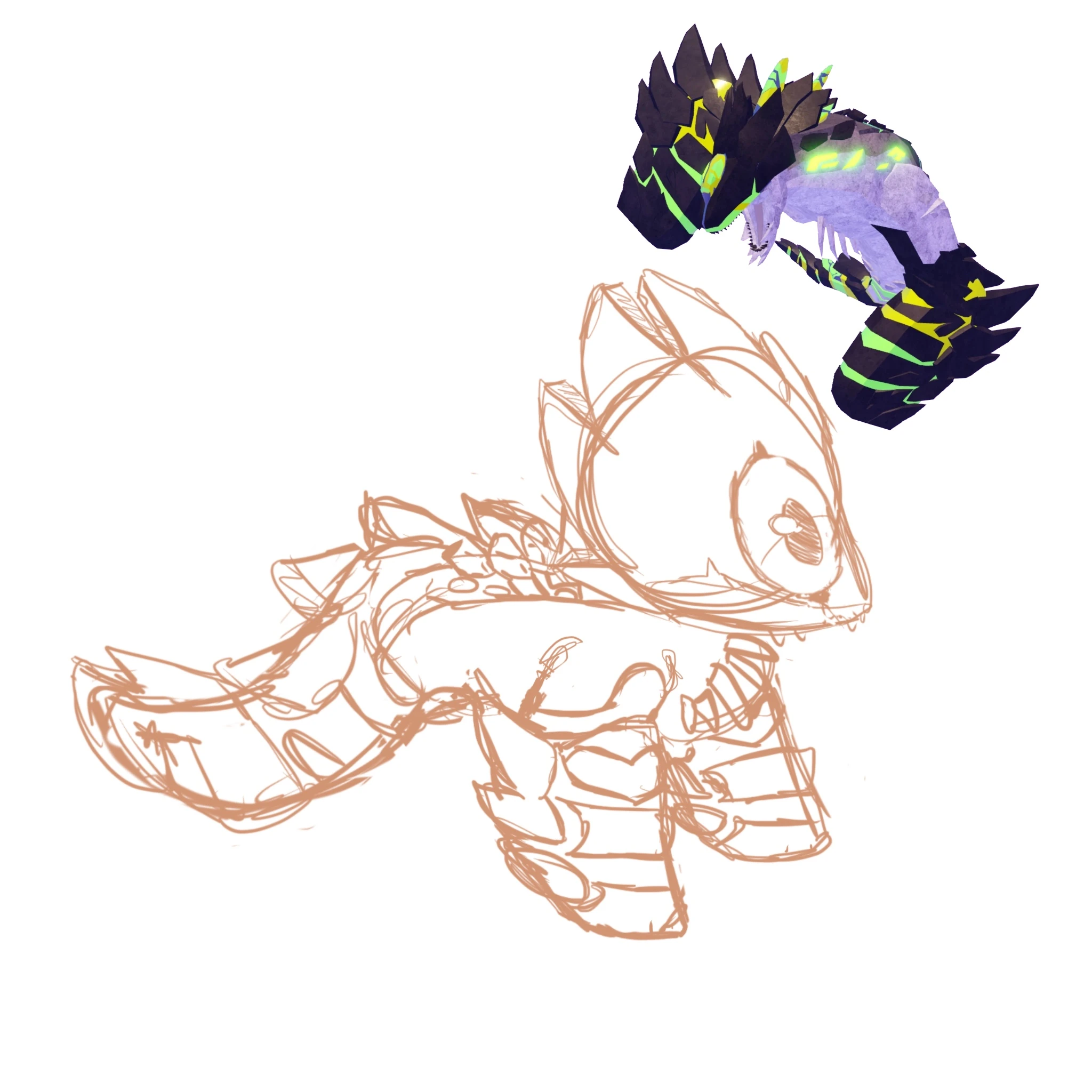 gnolrok drawing that im too lazy to continue | Fandom