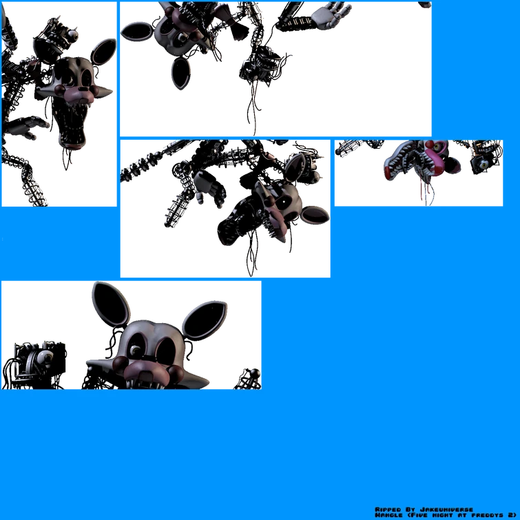 I heard from someone that mangle in the cameras is just png put over it ...
