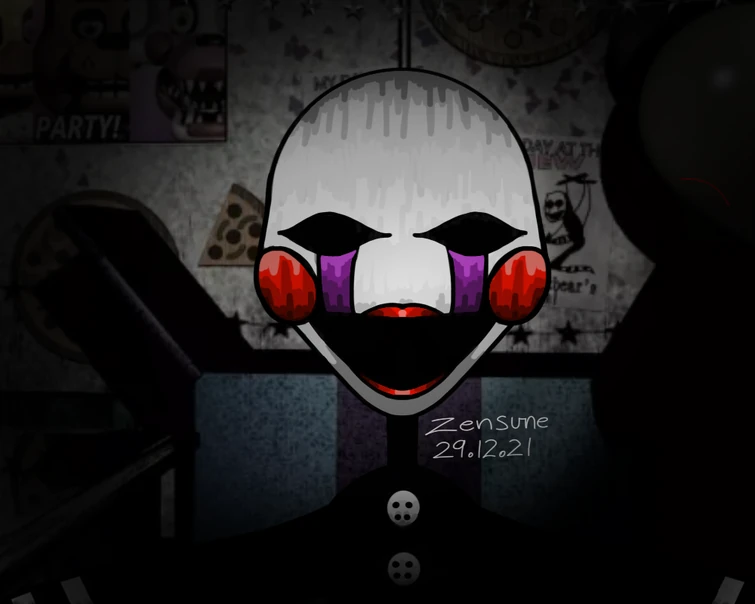 More art of the puppet and springtrap lol | Fandom