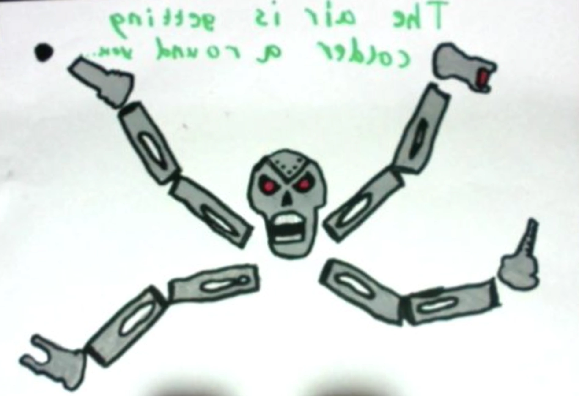 I drew Skelly prime | Fandom