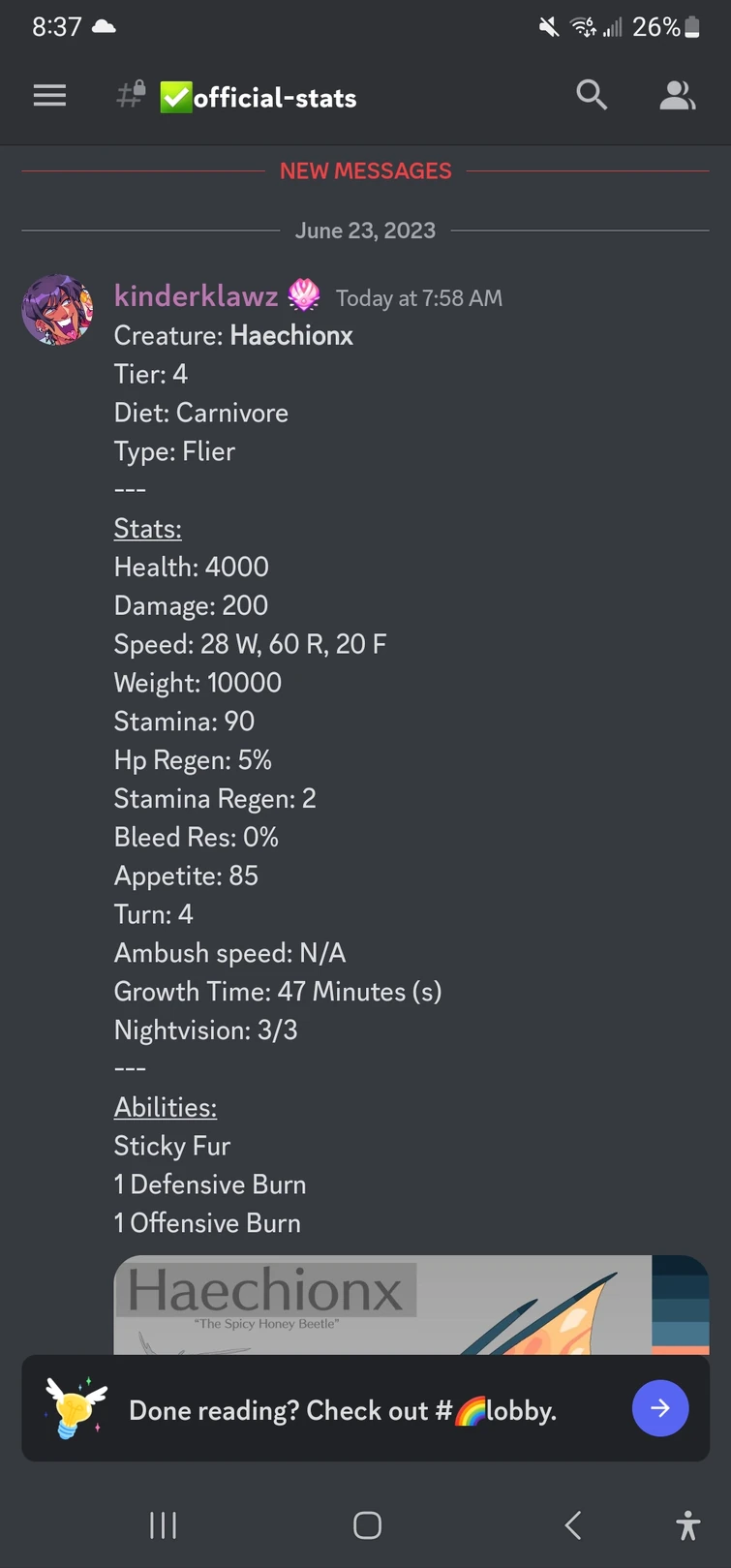 Honey beetle stats | Fandom