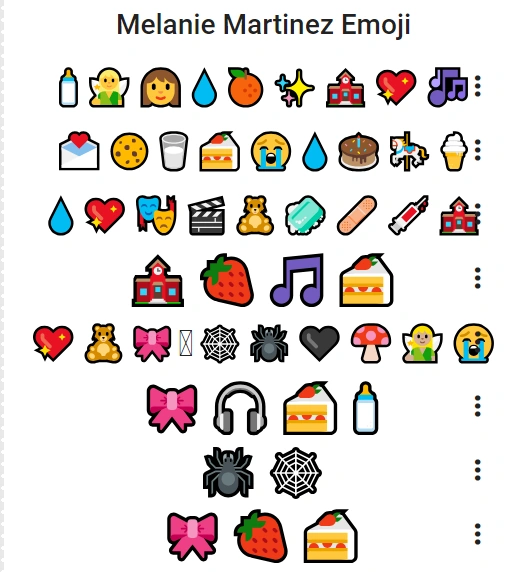 mel emojis on emoji phrasebook! (pt. 1) | Fandom