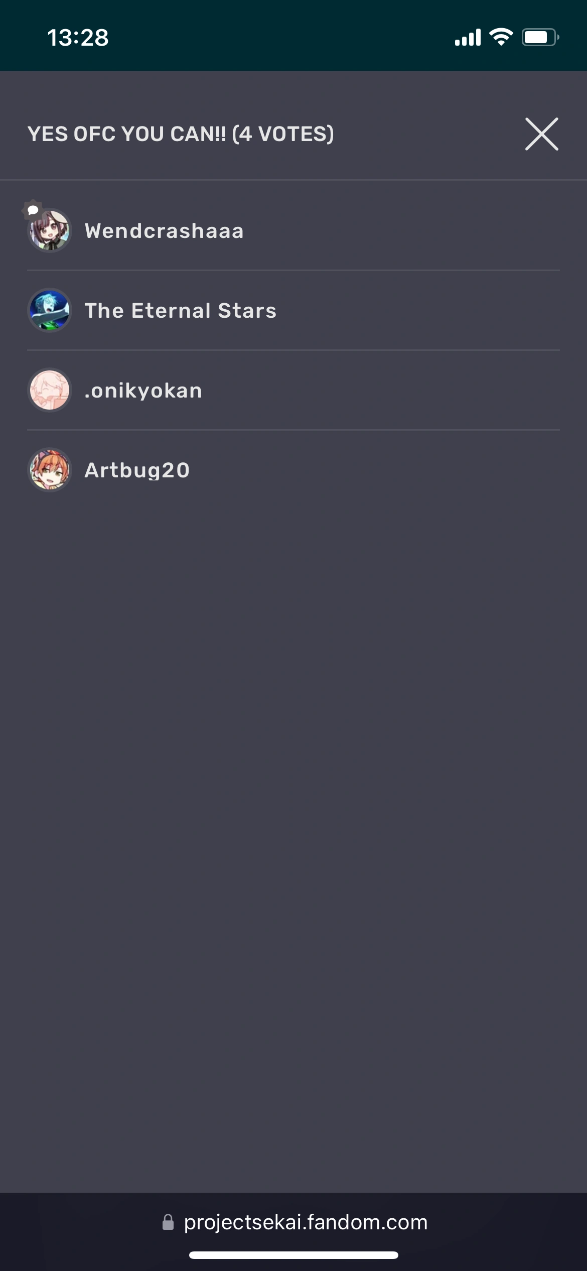 New opp list /j/nsrs | Fandom