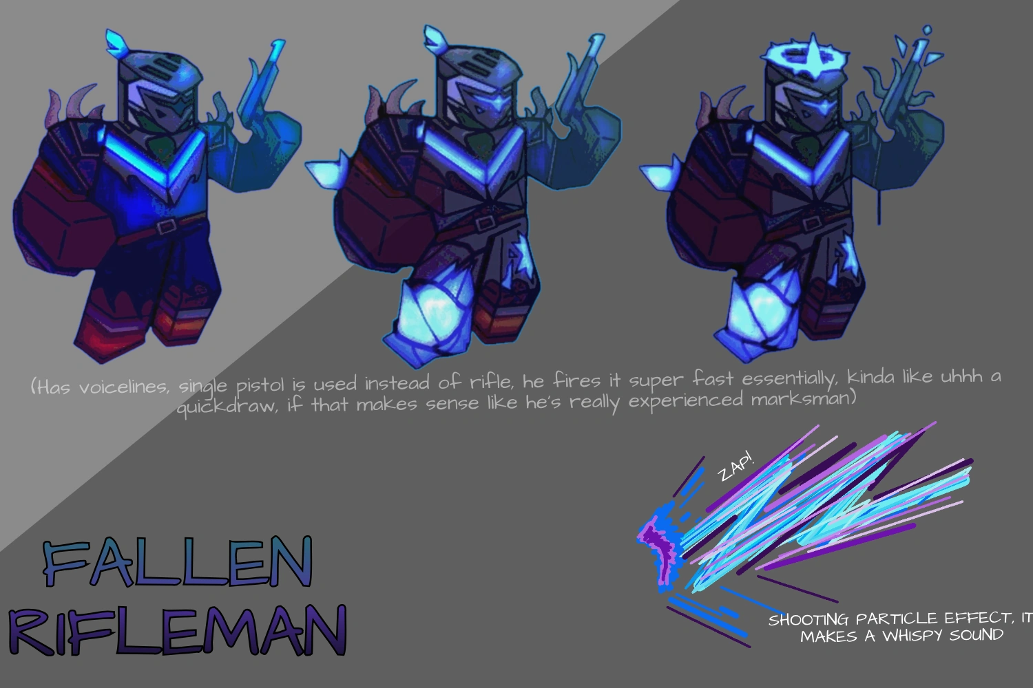 Fallen Mercenary Base skin concept-Part 1: "Fallen Rifleman" | Fandom