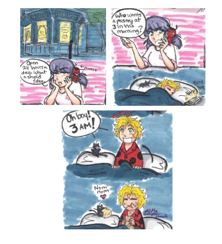 Miraculous Ladybug + Spongebob (night shift)= this.....? | Fandom