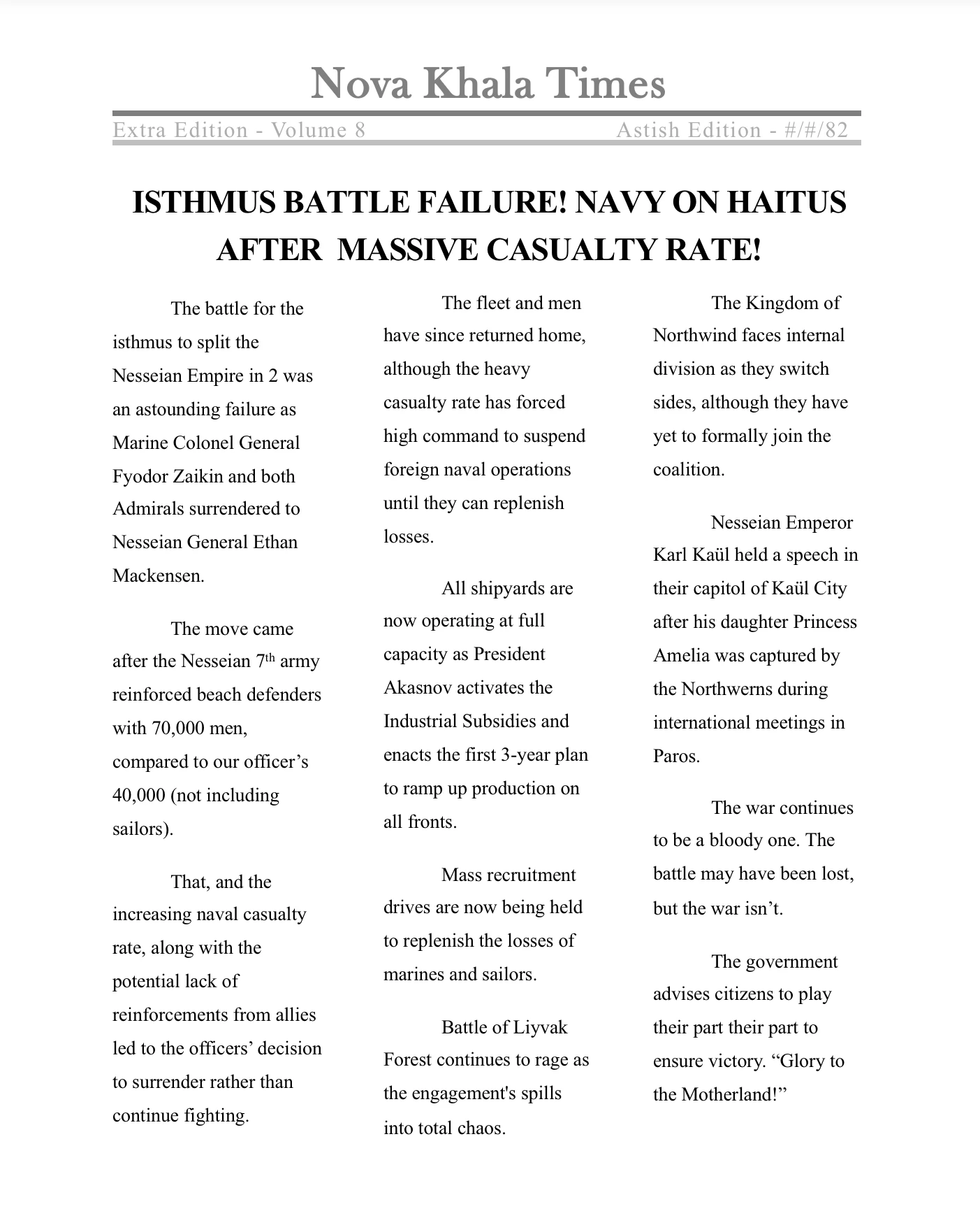 News update: | Fandom