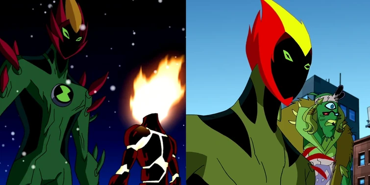 Fun fact: We've seen Swampfire with his predecessors side-by-side. | Fandom