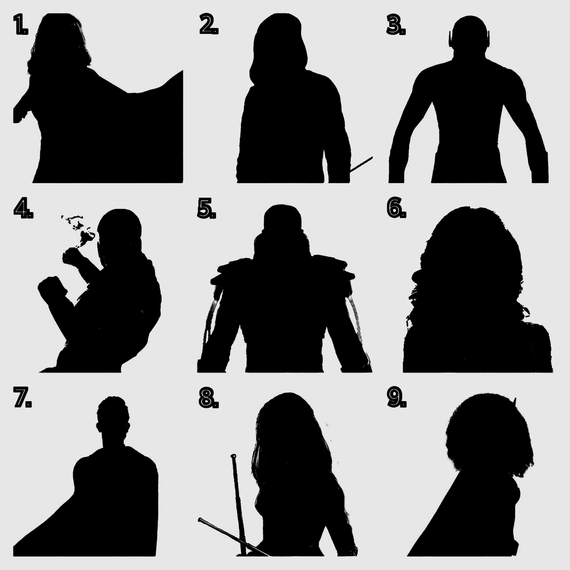 Guess the Character from Silhouette Game | Fandom