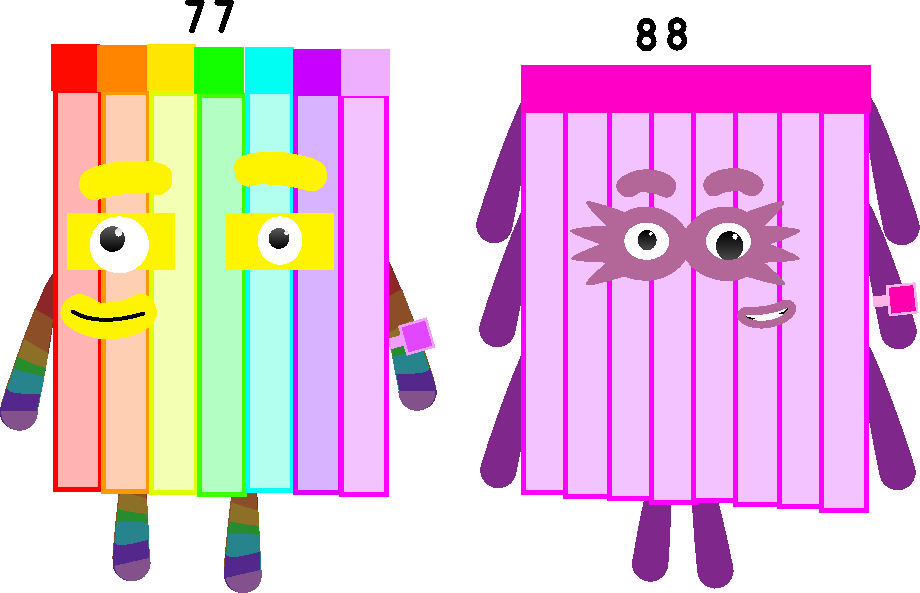 Get Ready From The Numberblock 77 And 88 In Series 8 | Fandom